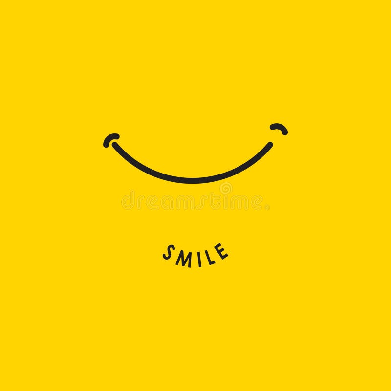 Smile Vector Design Illustration Stock Vector - Illustration of paper ...
