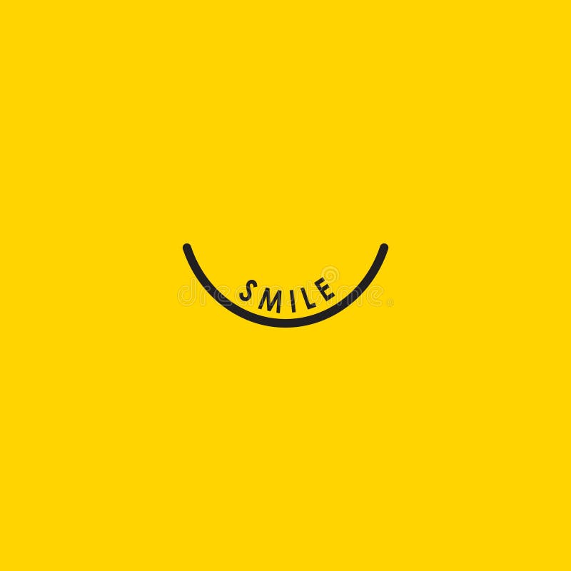 Smile Vector Design Illustration Stock Illustration - Illustration of ...