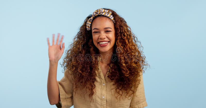 Portrait Of Excited Young Woman Clapping For Team Stock Video Video