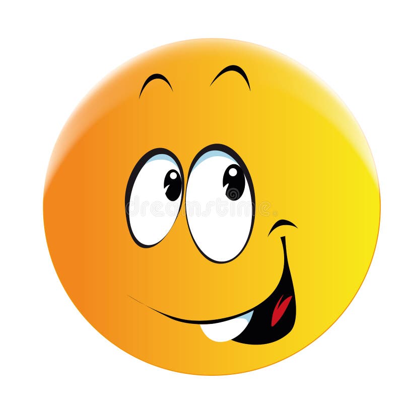 Smile stock vector. Illustration of cheerful, isolated - 36004186