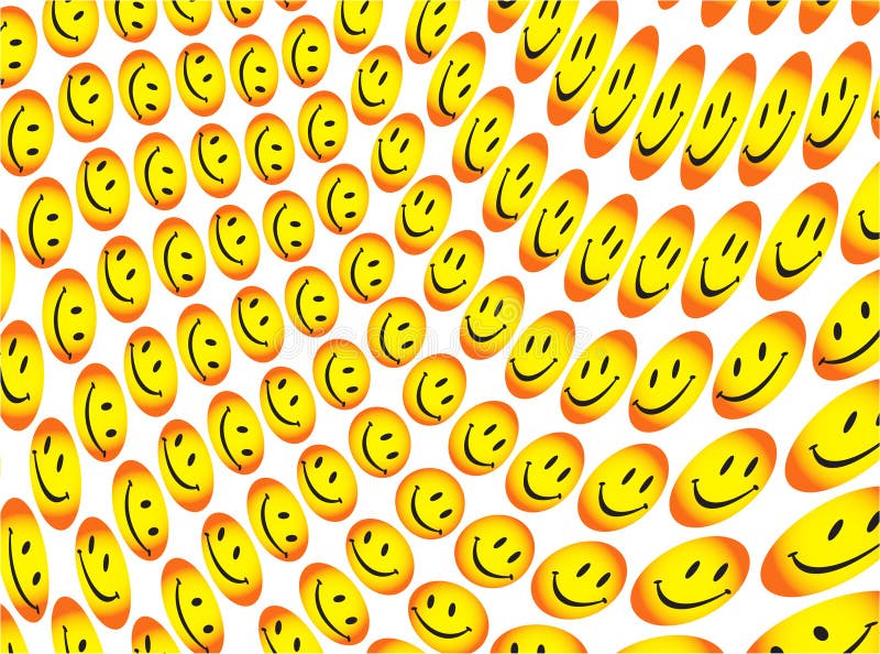 Set of shiny smiles icons stock vector. Illustration of sign - 8634104