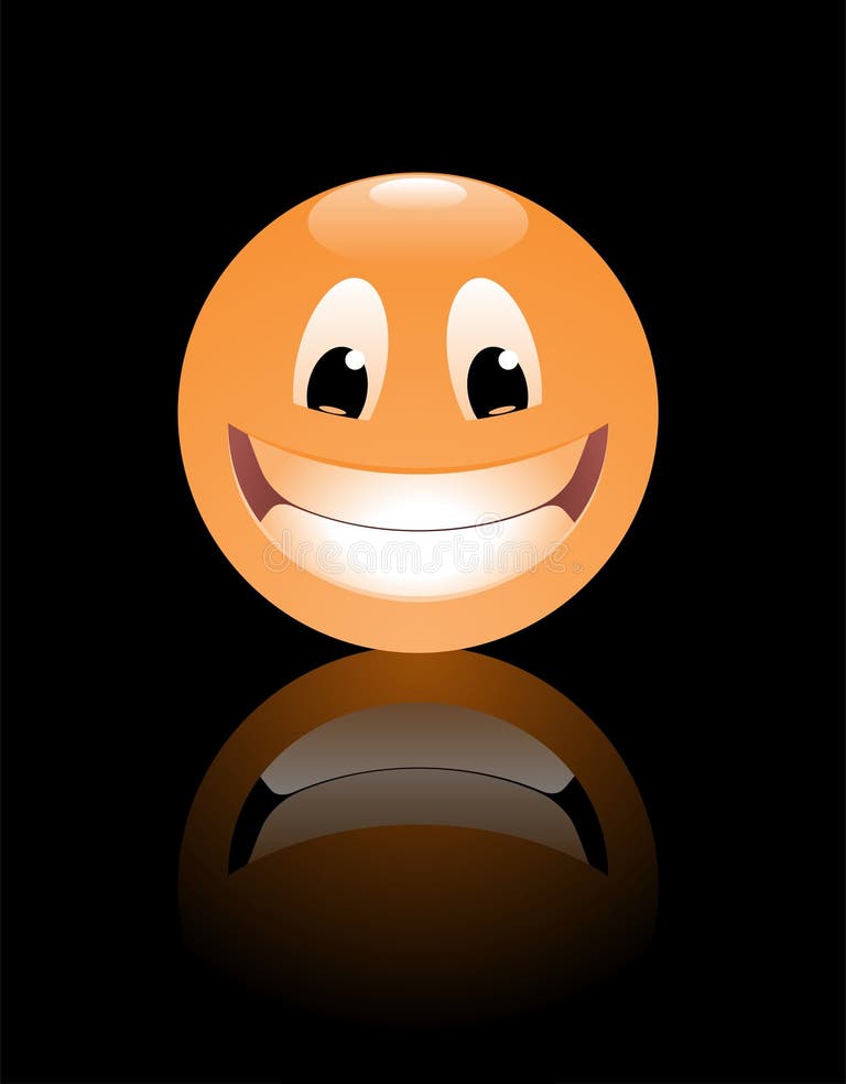 Cartoon Black Smiley Face Stock Illustrations – 10,676 Cartoon Black ...