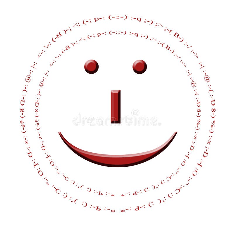 The Smiley stock illustration. Illustration of mouth, smile - 2406177