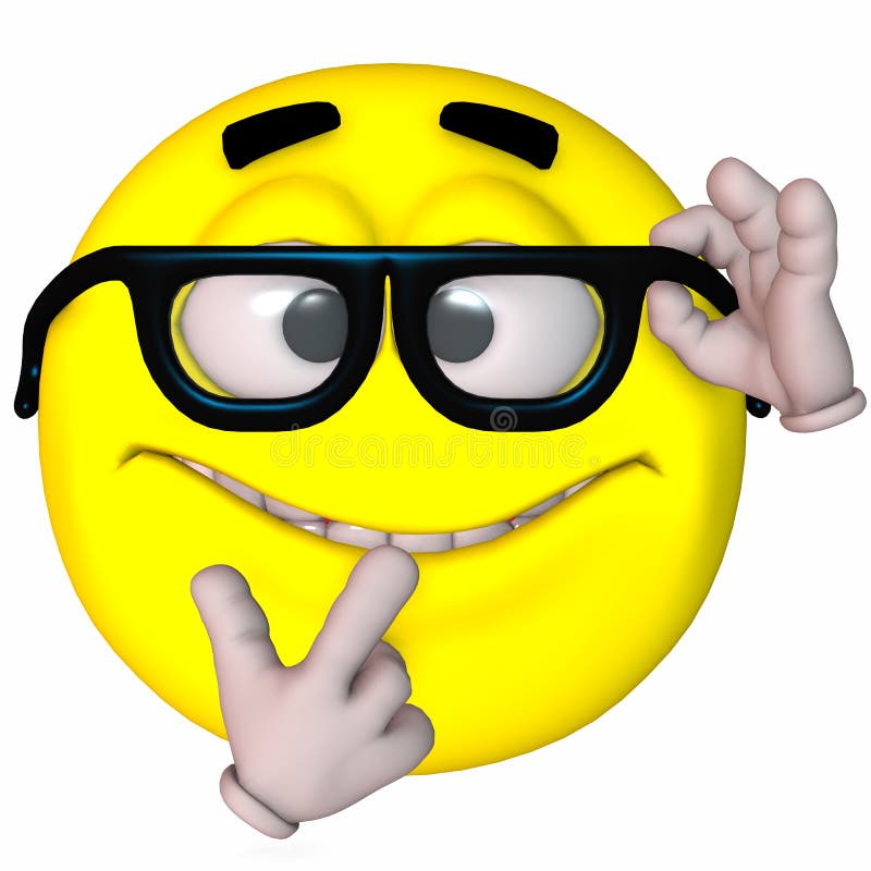 Smiley Tímido Del Emoticon De La Historieta Ilustración del Vector ...