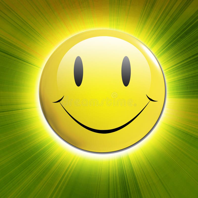 Smiley stock illustrationer. Illustration av gladlynt - 5879916