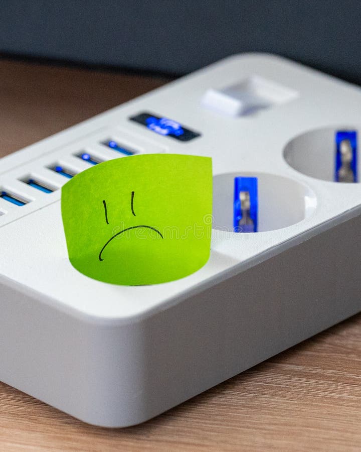 Smiley and Angry Faces are Drawn on the Sticker Sheets Green, Yellow ...