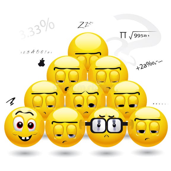 Smiley balls stock vector. Illustration of examination - 11765618