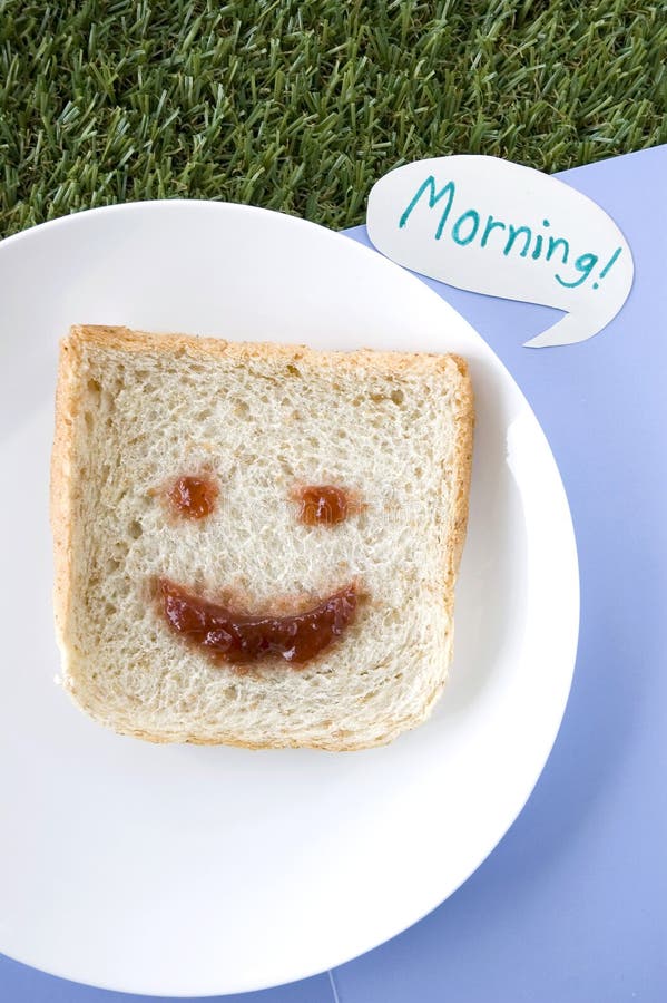 Smiley bread and coffee stock image. Image of symbolic - 48250321