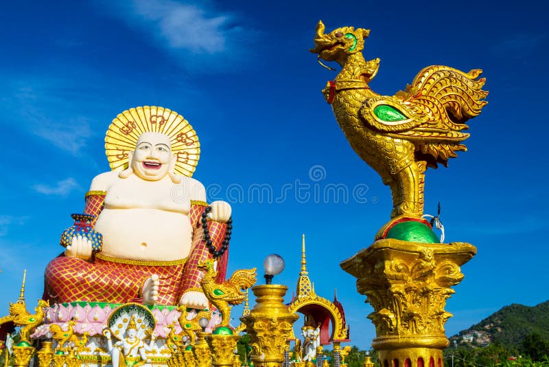 Smiley Buddha foto de archivo. Imagen de antiguo, blanco - 67621122