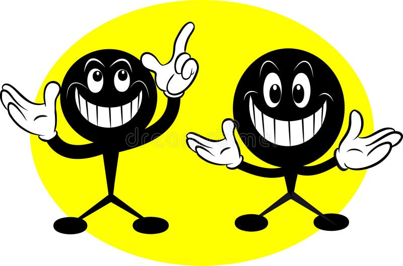 Smiley cartoon stock illustration. Illustration of sign - 11150850