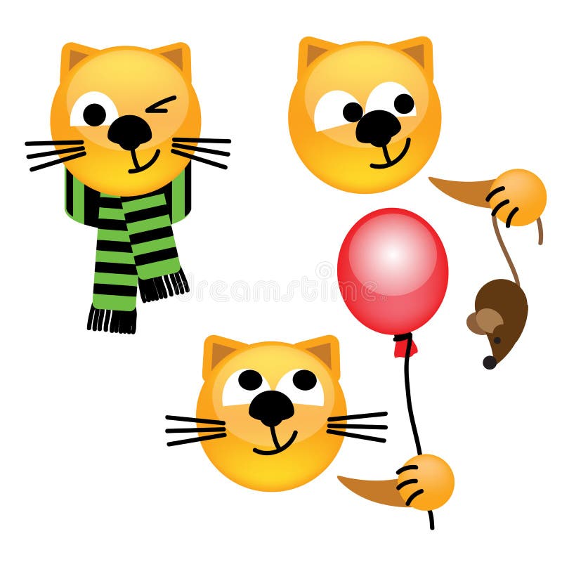 Smiley Cats Stock Illustrations – 309 Smiley Cats Stock Illustrations ...