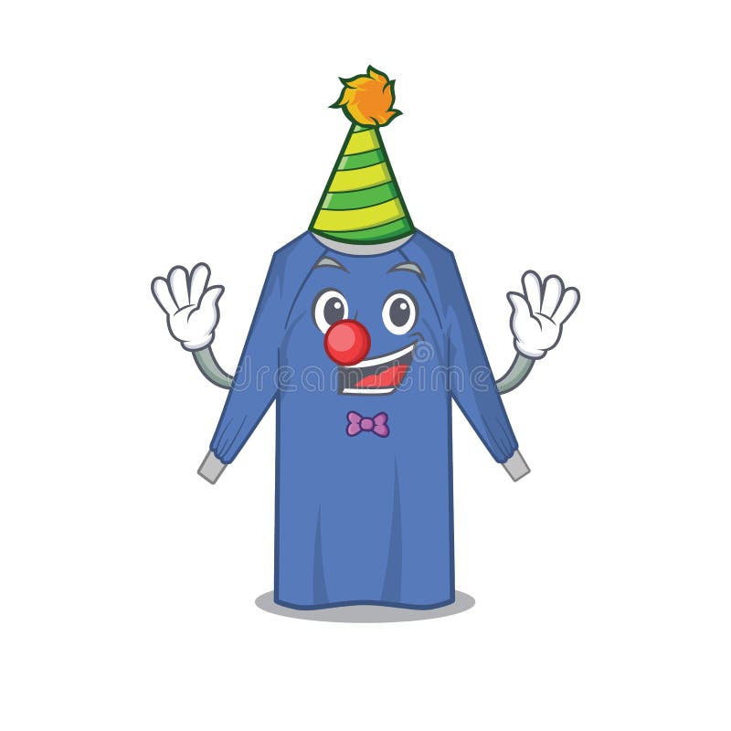 Smiley Clown Disposable Clothes Cartoon Character Design Concept Stock ... Smiley Clown Disposable Clothes Cartoon Character Design Concept Stock ...