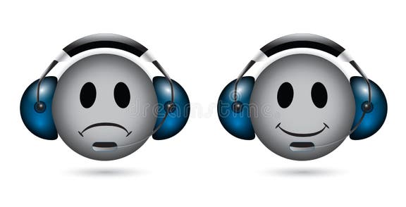 Customer Service Smiley Face Stock Illustrations – 2,391 Customer ...