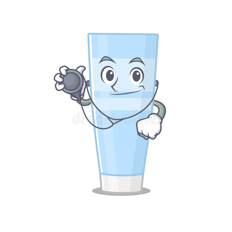 Smiley Doctor Cartoon Character of Eye Cream with Tools Stock Vector ... Smiley Doctor Cartoon Character of Eye Cream with Tools Stock Vector ...