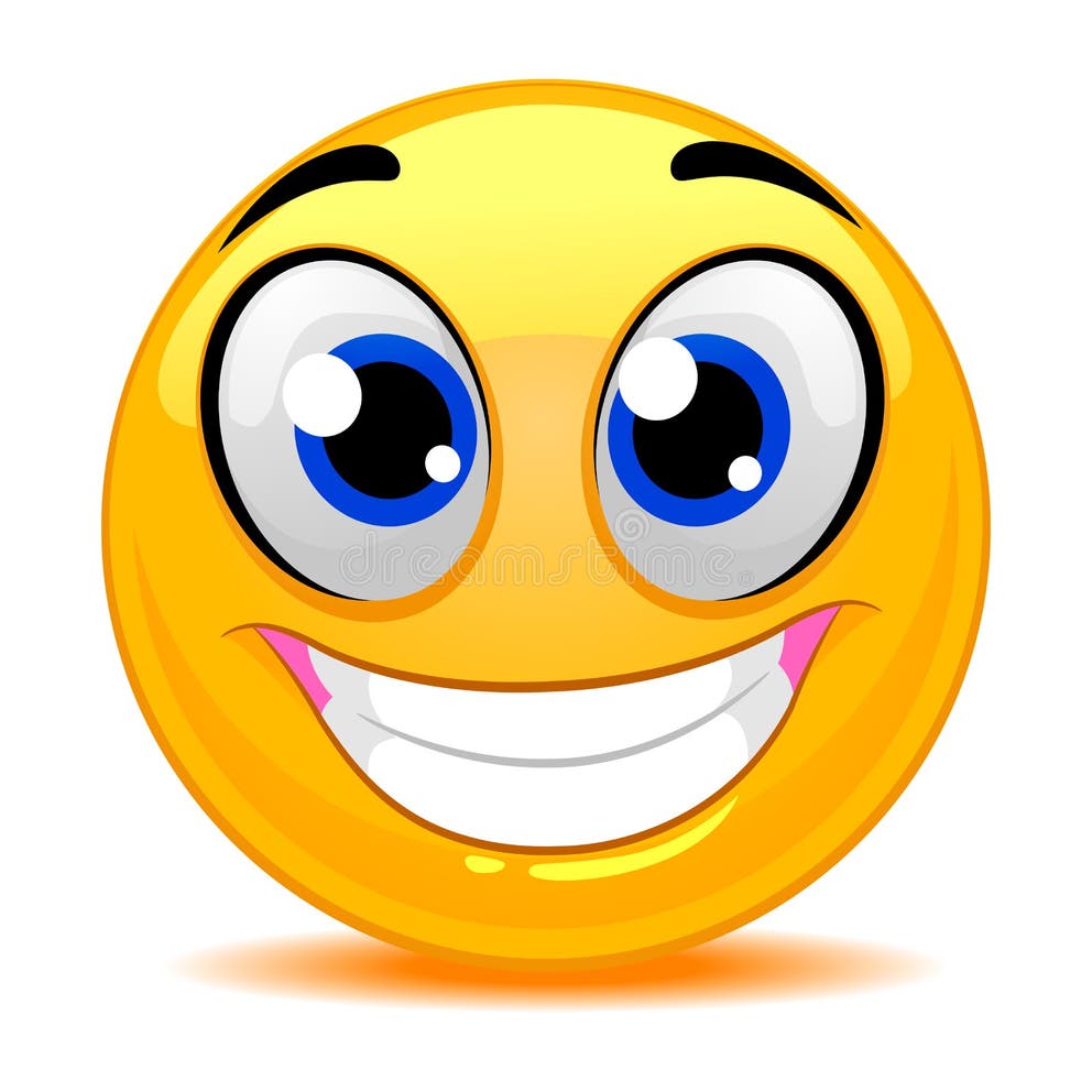 Excited Smiley Face Stock Illustrations – 1,548 Excited Smiley Face ...