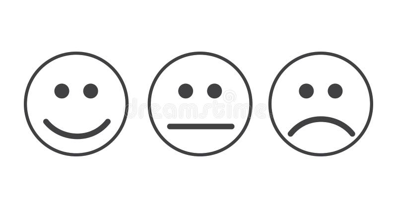 Smiley emoticons pictogram vector illustratie. Illustration of pret ...