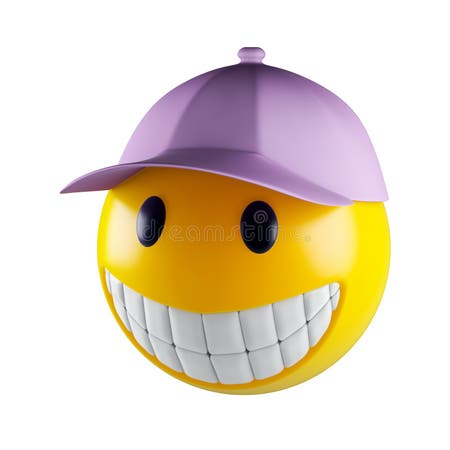 Ball Cap Smiley Face Stock Illustrations – 157 Ball Cap Smiley Face ...