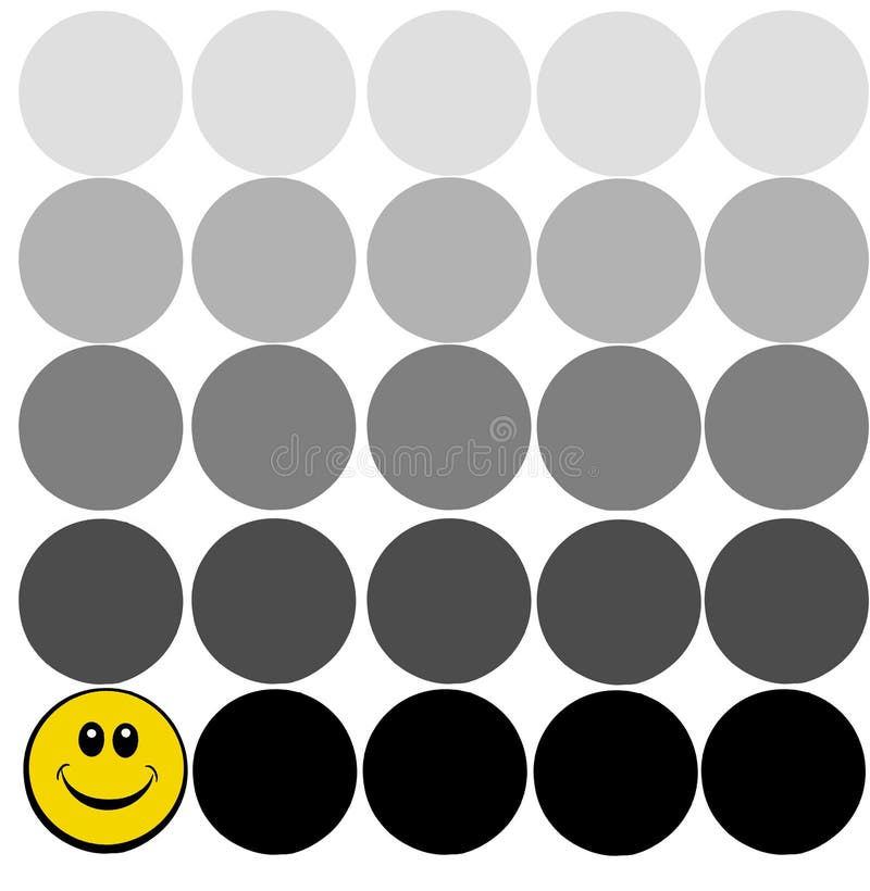 Smiley face from dots stock illustration. Illustration of gold - 15537761