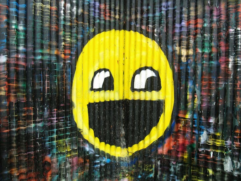 Painted Smiley Face Stock Illustrations – 402 Painted Smiley Face Stock ...