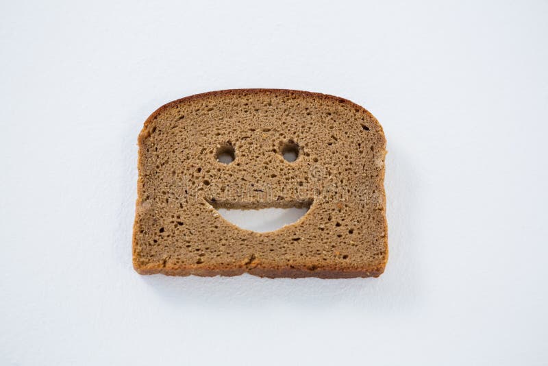 Smiley bread stock photo. Image of eyes, smiley, burnt - 11242566