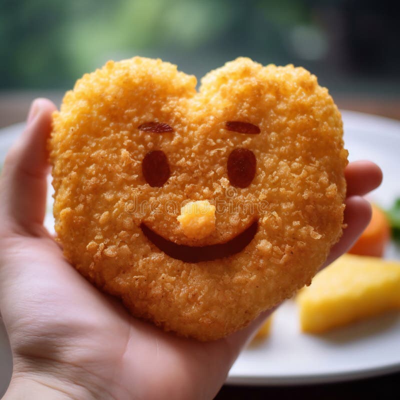 Chicken Nugget Cartoon Character with Various Types of Business ...