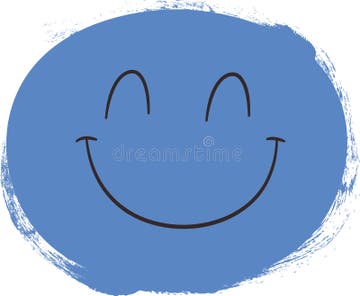 Smiley Face Circle Doodle stock vector. Illustration of funny - 331035905