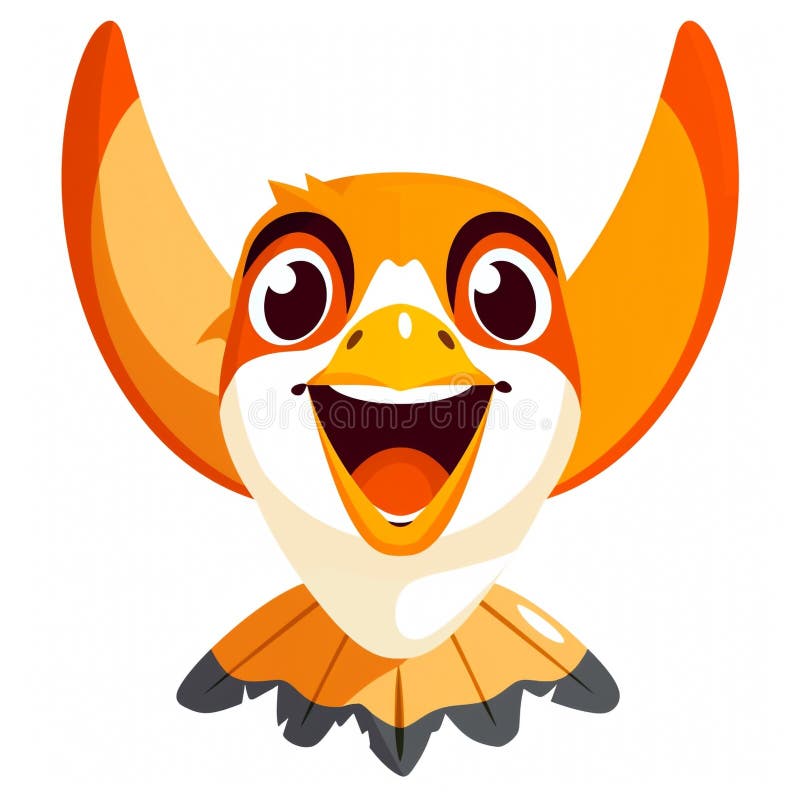 Smiley Face Diving Falcon stock illustration. Illustration of ...