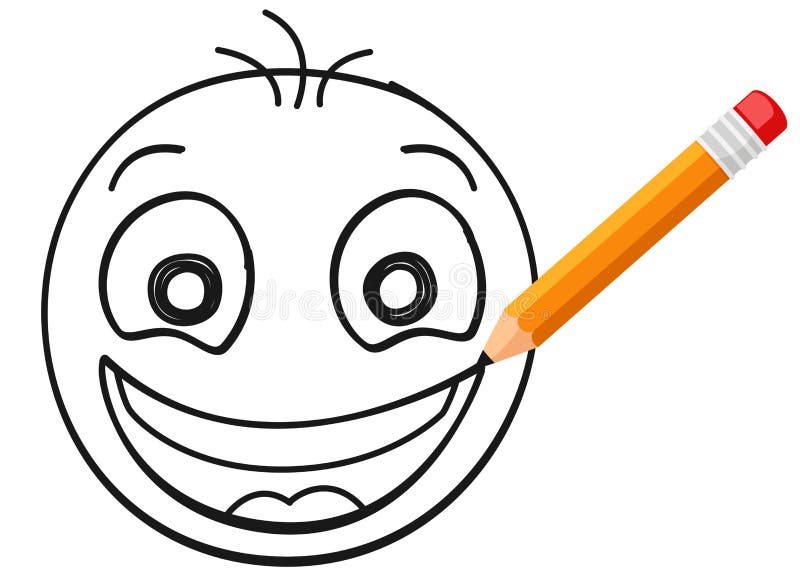 Smiley Face Writing Stock Illustrations – 333 Smiley Face Writing Stock ...