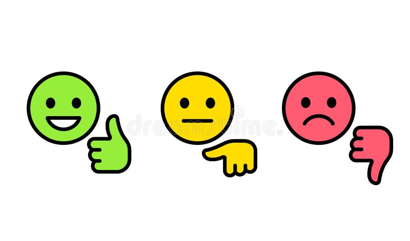 Smiley Face Feedback Rating Icons Stock Vector - Illustration of ... Smiley Face Feedback Rating Icons Stock Vector - Illustration of ...