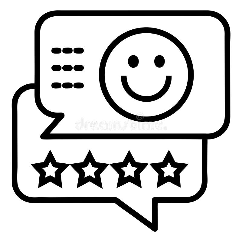 Smiley Face Feedback with Speech Bubble for Ratings and Reviews Design ...