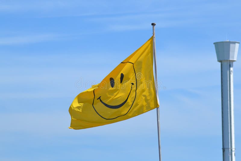 Smiley face flag stock image. Image of colors, color - 76915939