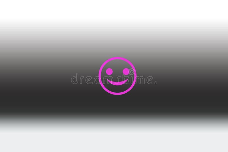Smiley Face Icon. Vector Concept Illustration for Design Stock ...