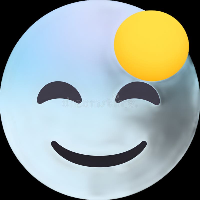 Smiley face on a plate stock illustration. Illustration of glasses ...