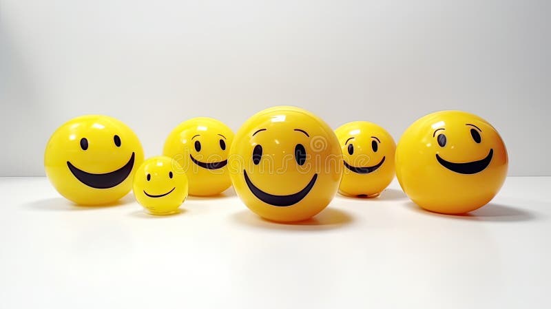 Ball with a Sad Expression on Its Face Stock Illustration ...