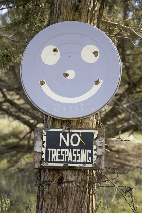 Smiley face on a tree stock photo. Image of landscape - 18243282
