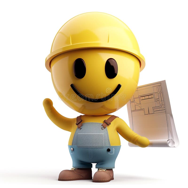 Happy Construction Smiley Face Stock Illustrations – 183 Happy ...