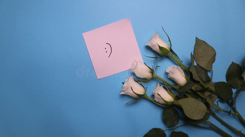 A Smiley Face is Written on the Sticker Stock Photo - Image of sticky ...