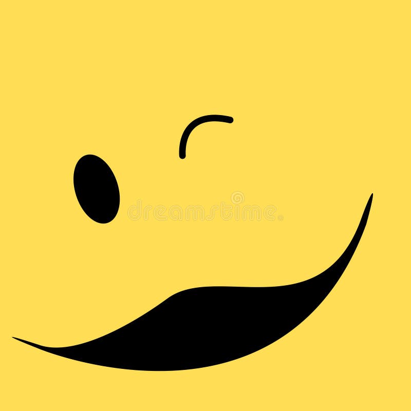 Smiley Face. Yellow Smile Poster. World Smile Day Stock Illustration ...