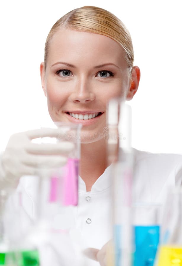 Smiley chemistry teacher stock image. Image of chemistry - 26323285