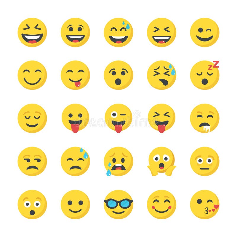 Umarmen von Emoticons vektor abbildung. Illustration von computer ...