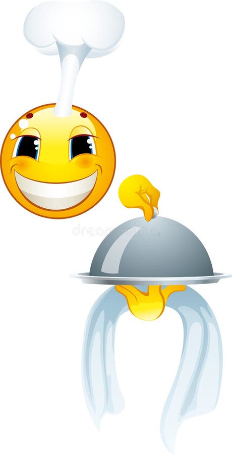 Smiley icon. Cook stock vector. Illustration of culinary - 24775644