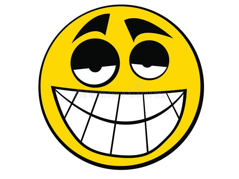 Smiley Icon Easy stock illustration. Illustration of laughing - 5661686