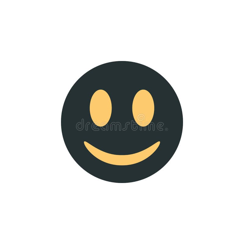 Smiley Icon. Element of Web Icon with One Color for Mobile Concept and ...