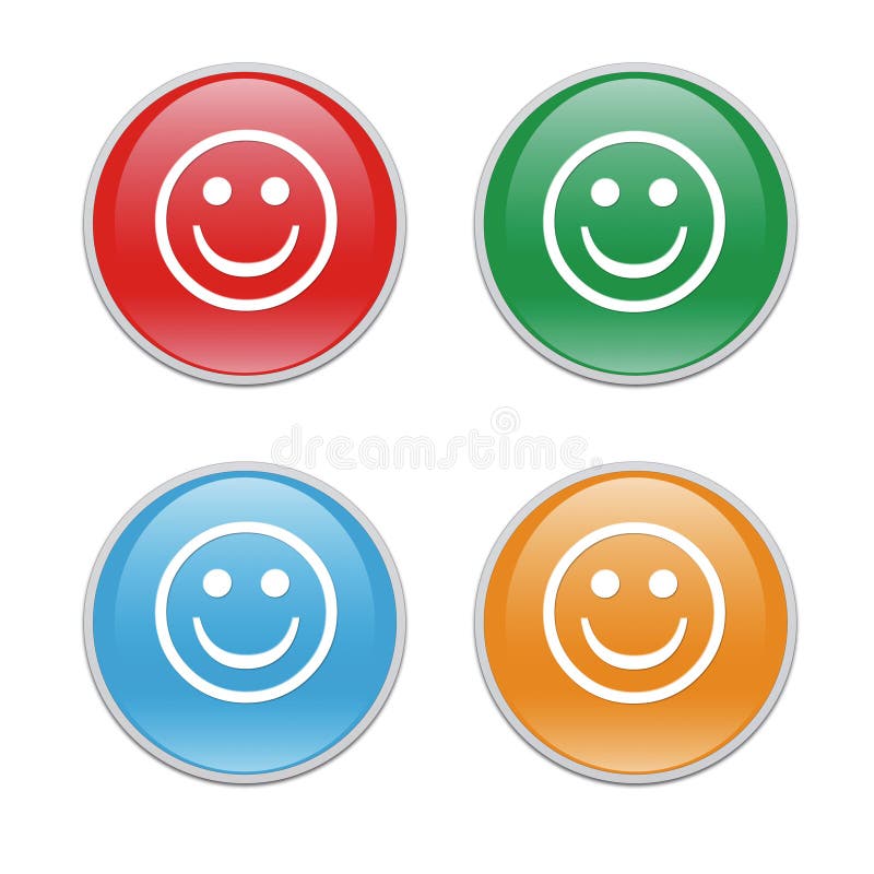 Smiley icons stock illustration. Illustration of online - 23258271