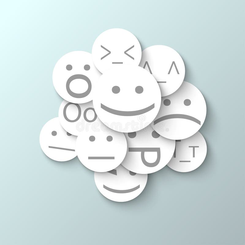 16 Bit Smilies Abstract Background Illustration Stock Illustration ...