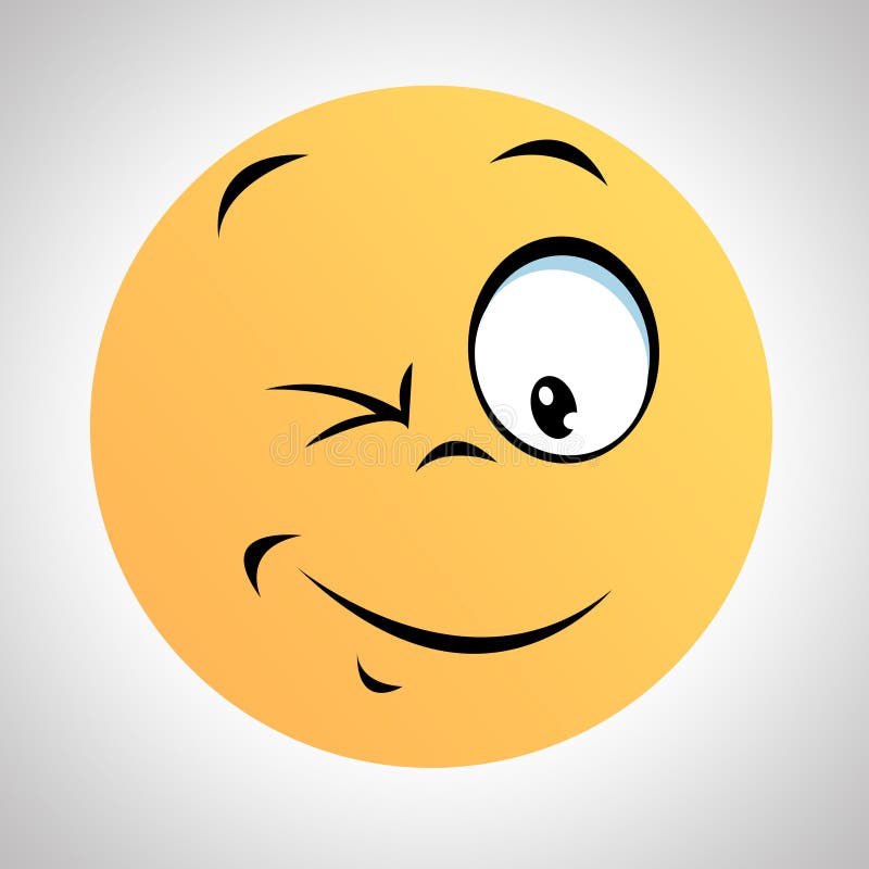 A Smiley type smiley face stock illustration. Illustration of smail ...