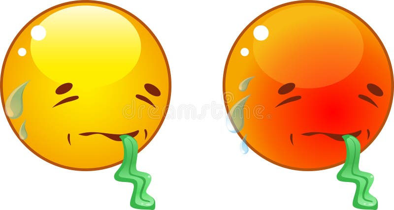 Refuse emoticon stock vector. Illustration of comic, cartoon - 37540068