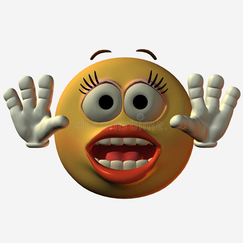 Smiley stock illustratie. Illustration of symbool, meisje - 1029445