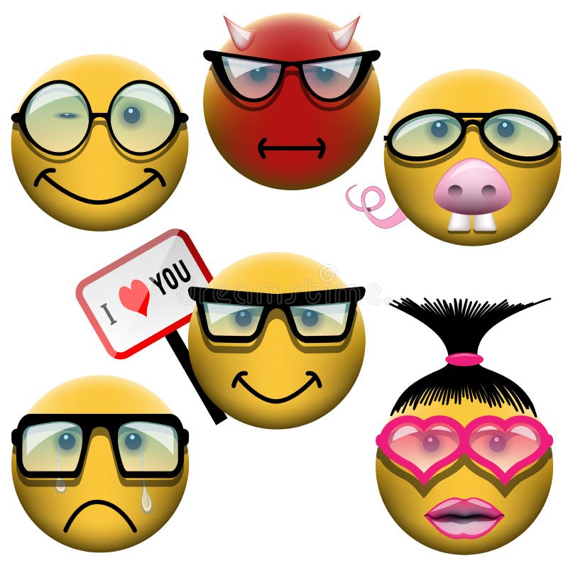 Ontevreden Emoji - Gezicht Van Smiley Vector Illustratie - Illustration ...