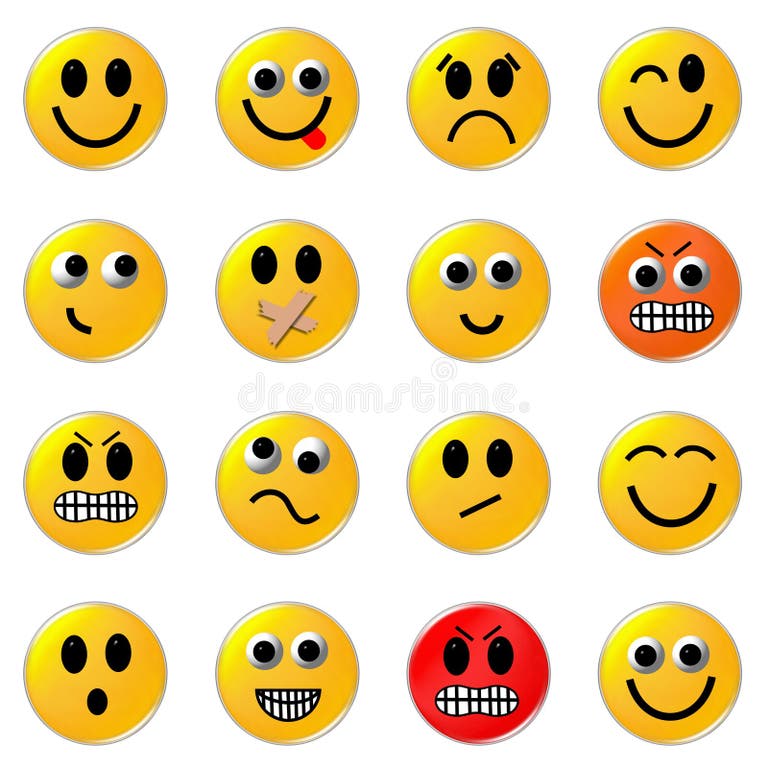 Smileys Orange Smileys Stock Illustrations – 396 Smileys Orange Smileys ...